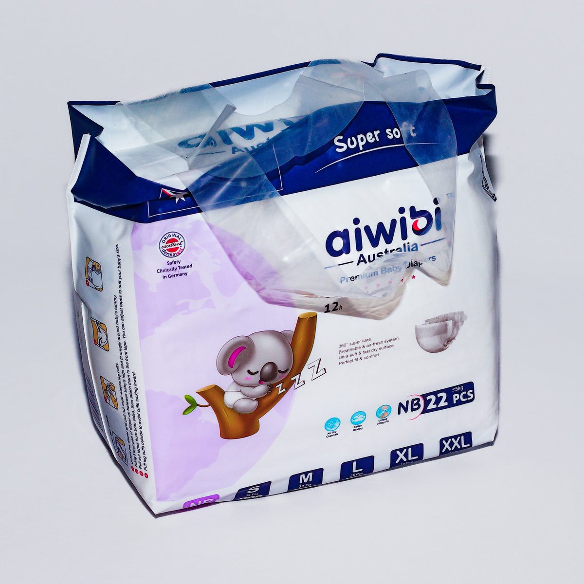 AIWIBI Diaper Newborn 22pc – Risco Kids
